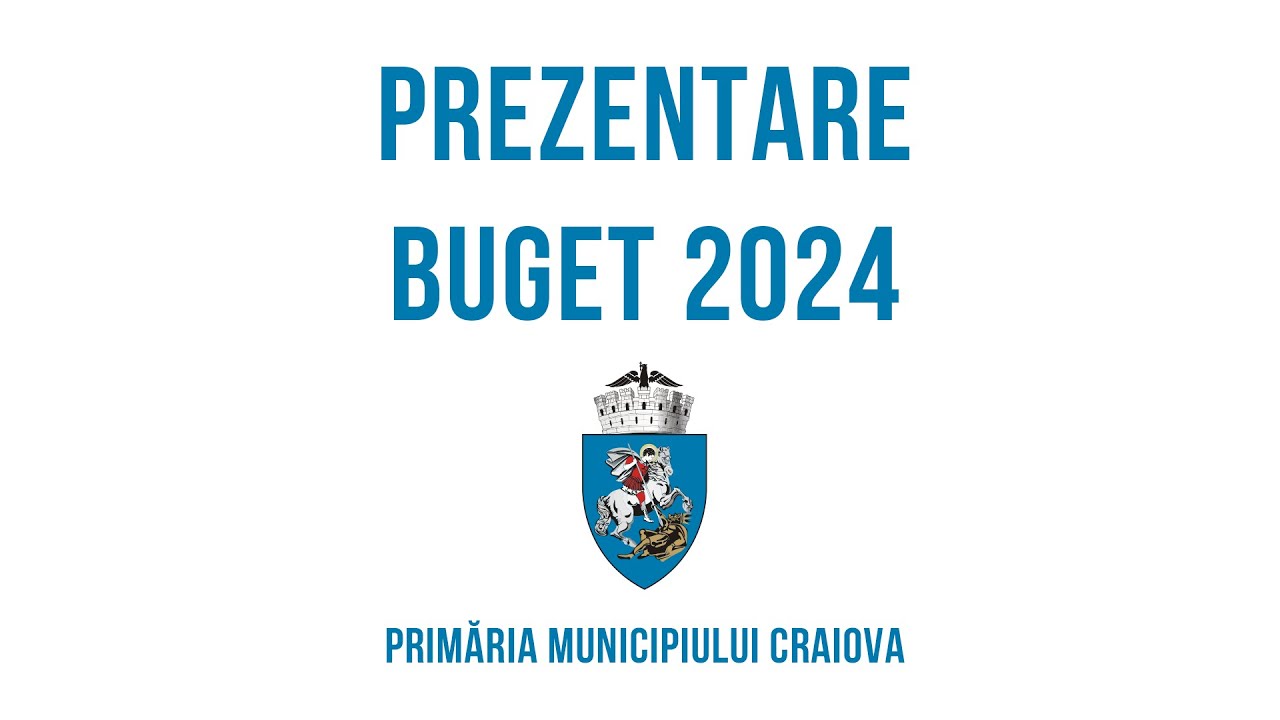 Prezentare buget 2024 - Top Secret Craiova