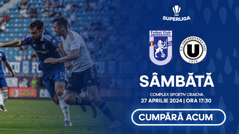 Restricții de circulație pentru etapa dintre FCU 1948 CRAIOVA FOTBAL ...